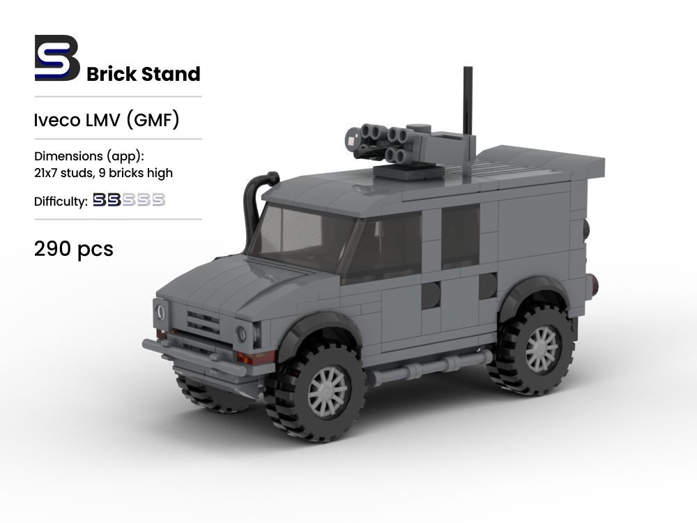 LEGO MOC IVECO LMV (GMF) by brickstand | Rebrickable - Build with LEGO