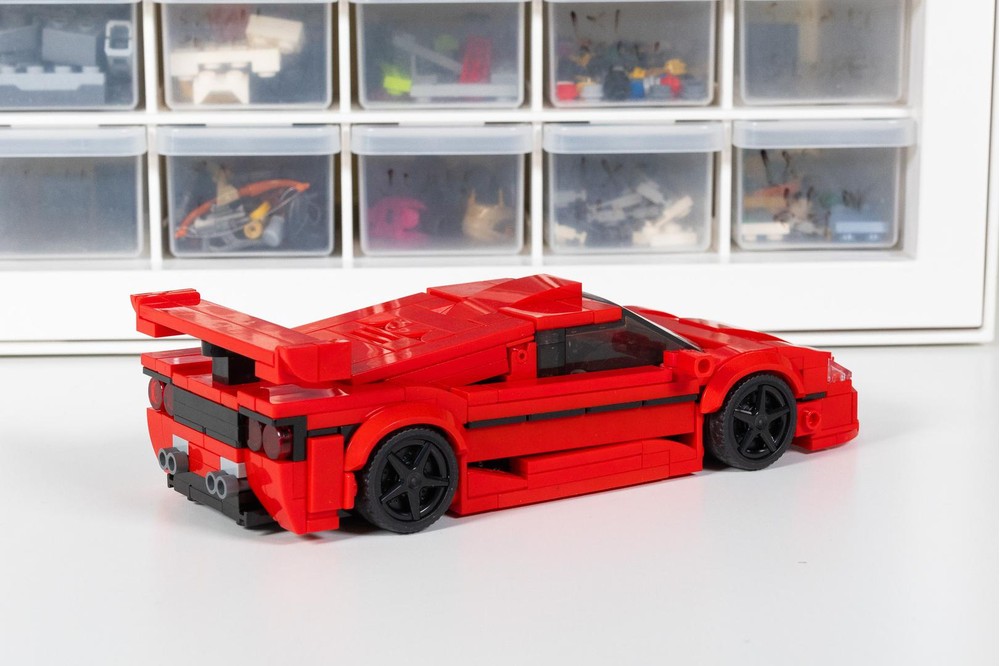 LEGO MOC F50 GT by mcgwerks | Rebrickable - Build with LEGO