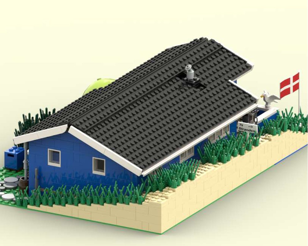 LEGO MOC Danish Holiday Cottage by fidi70 | Rebrickable - Build with LEGO
