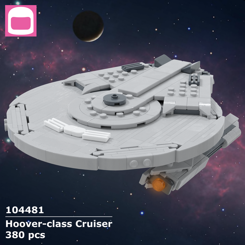 LEGO MOC Hoover-class Cruiser by Lilium Brick Yards | Rebrickable ...