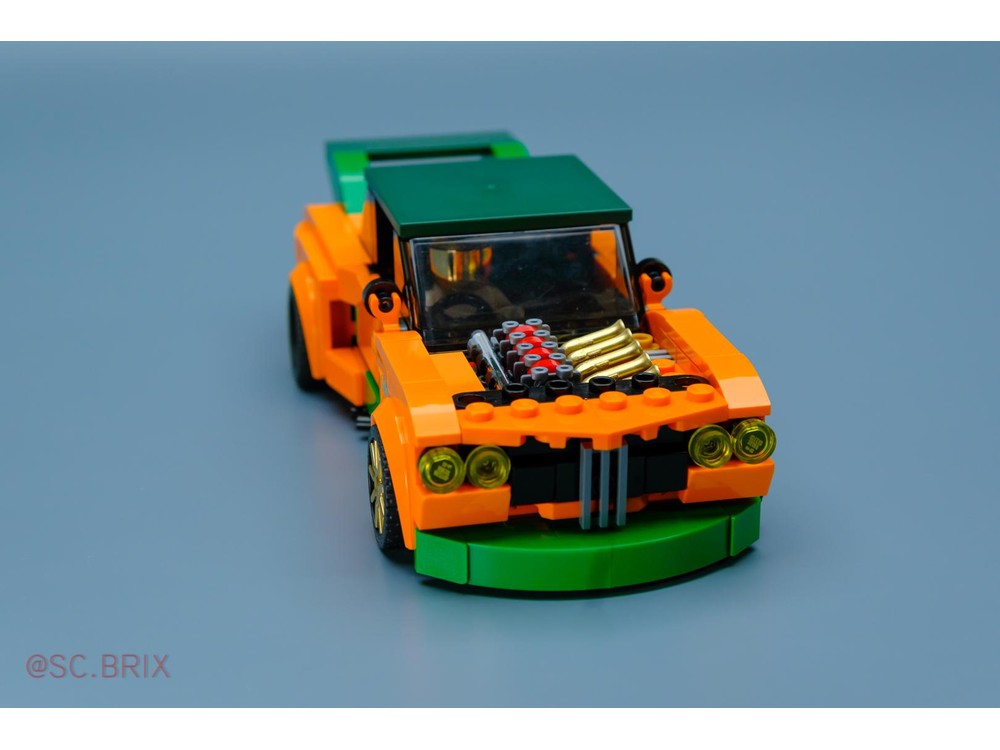 LEGO MOC BMW CSL 3.5 Jagermeister by sc.brix | Rebrickable - Build with ...