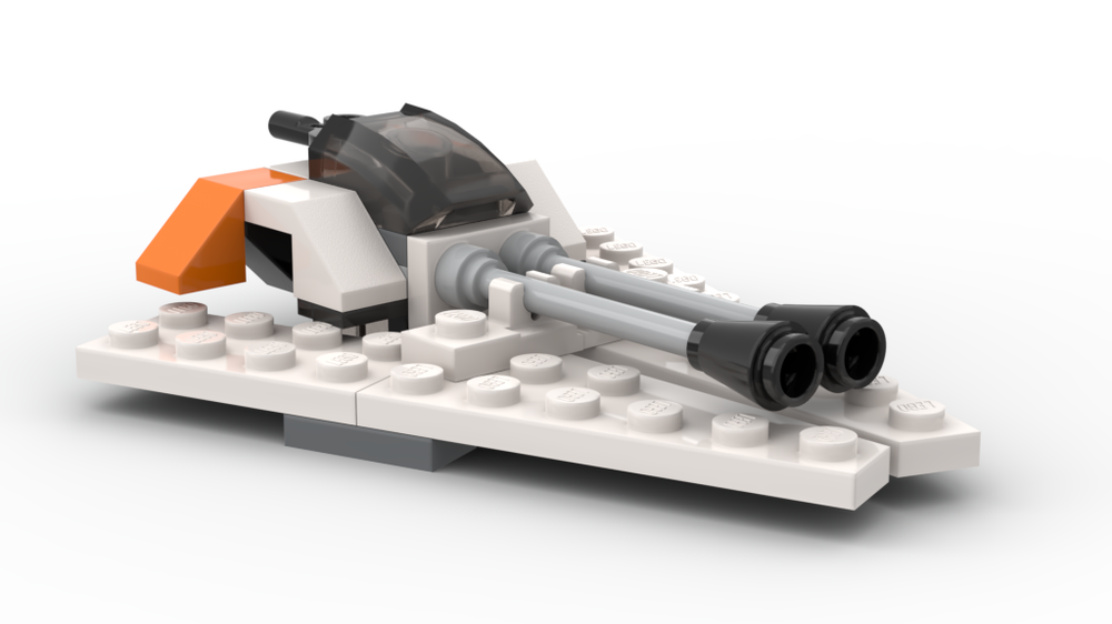 LEGO MOC 912055 Snowspeeder Next Gen by Dujk | Rebrickable - Build with ...