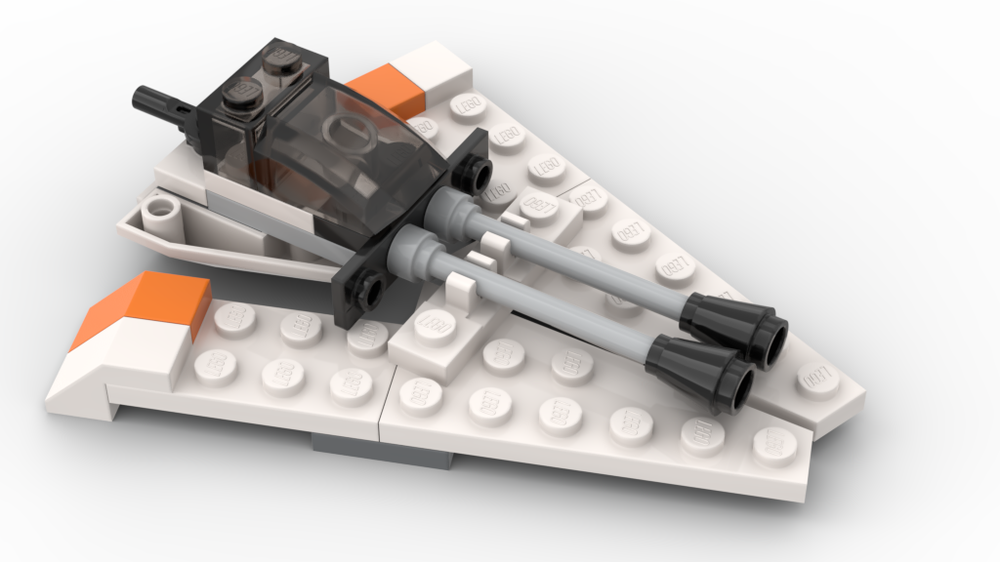 LEGO MOC 912055 Snowspeeder Next Gen v2 by Dujk | Rebrickable - Build ...