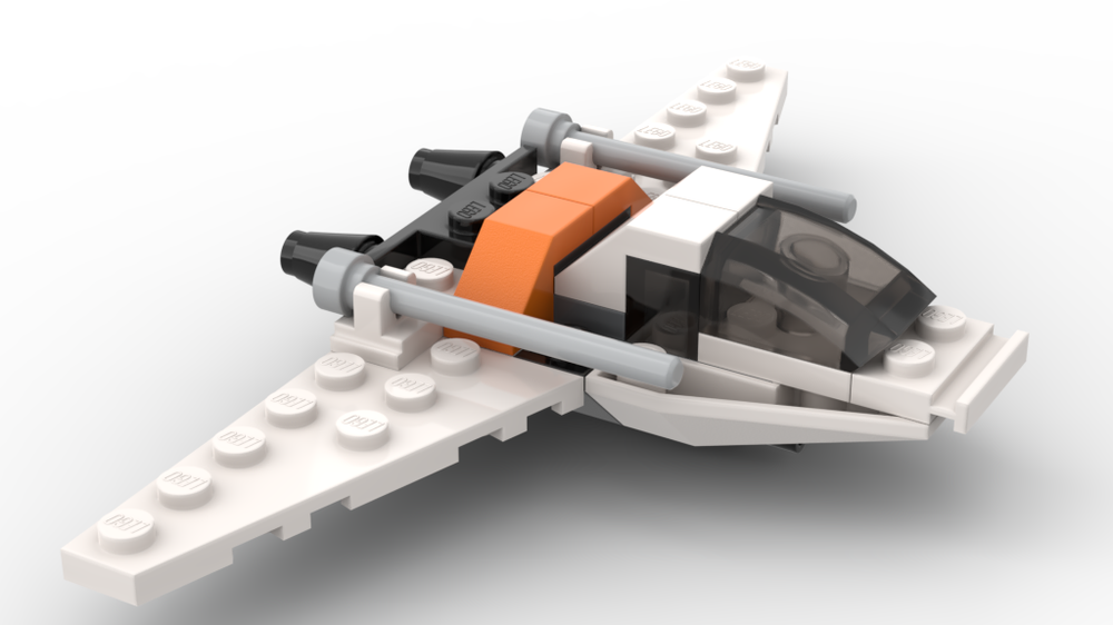 Lego Moc 912055 Fighter By Dujk Rebrickable Build With Lego