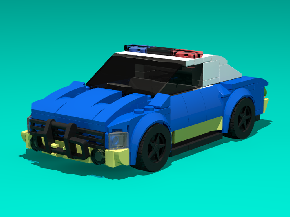 LEGO MOC Police Car by The Lego Master | Rebrickable - Build with LEGO