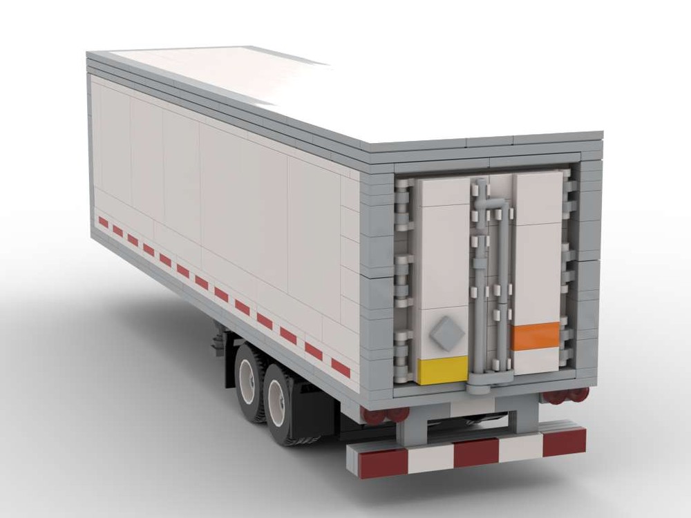 LEGO MOC Enclosed Trailer for American Truck by IBrickedItUp ...