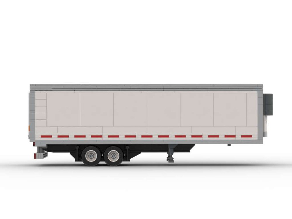 LEGO MOC Enclosed Trailer for American Truck by IBrickedItUp ...