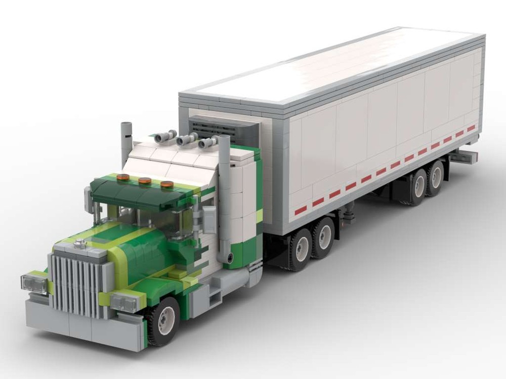 LEGO MOC Enclosed Trailer for American Truck by IBrickedItUp ...