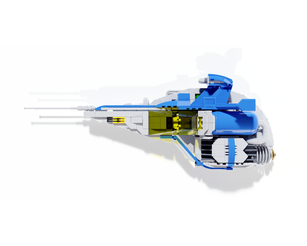 LEGO MOC Neo Classic Space (NCS) Spaceship by twainbrainbricks ...