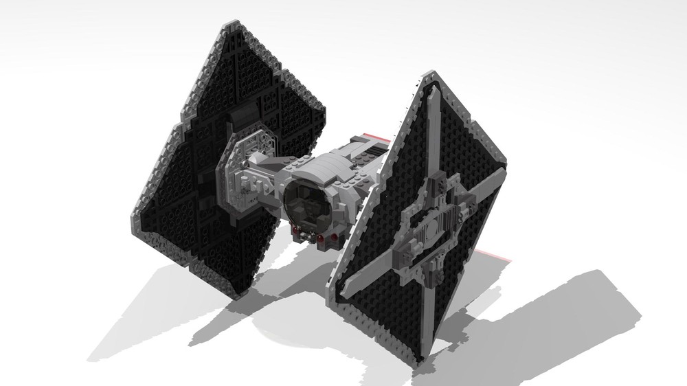 LEGO MOC Tie Advanced D1 by Jesse220 | Rebrickable - Build with LEGO