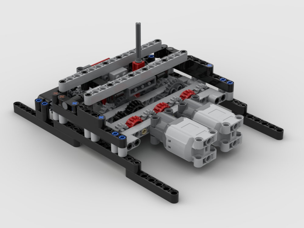 LEGO MOC 4 speed manual gearbox by czmilosz | Rebrickable - Build with LEGO