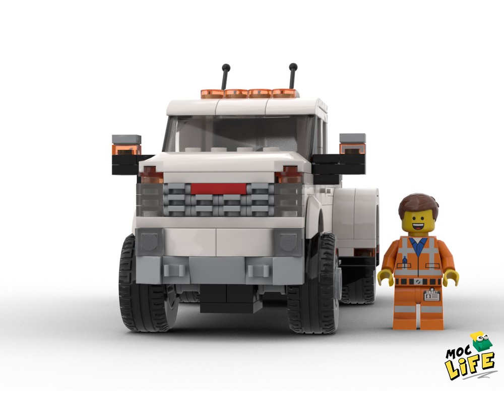 LEGO MOC GMC Sierra 3500 quad cab dually by MocLife | Rebrickable ...