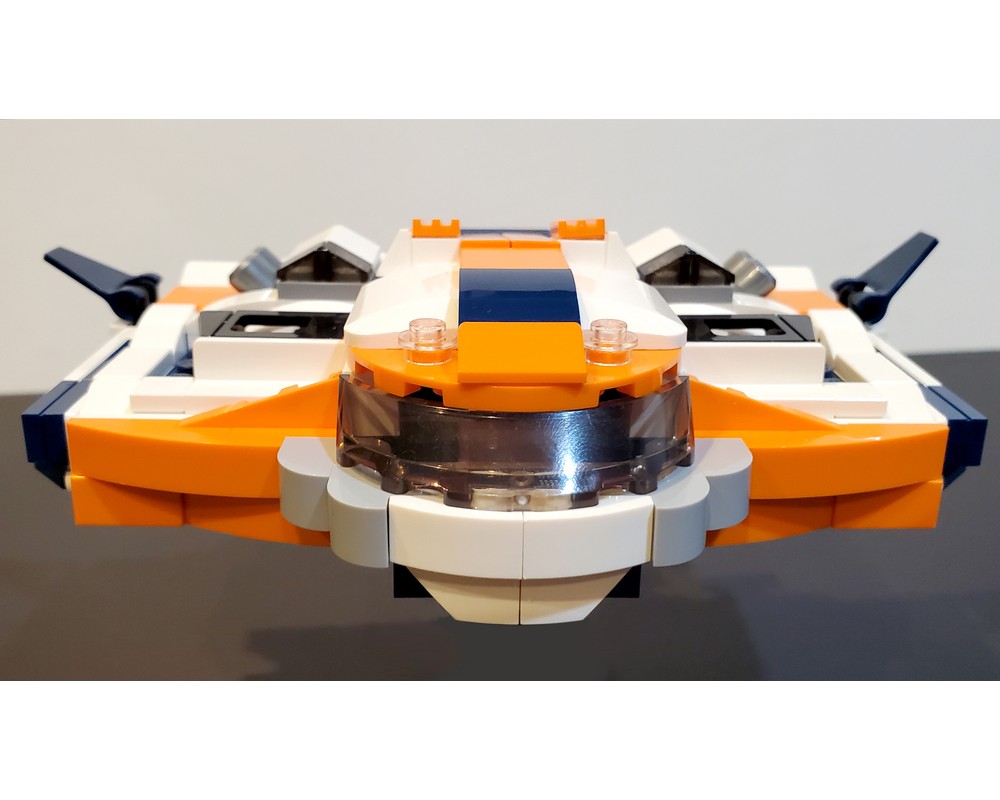 LEGO MOC Starship Explorer by BrickMojo | Rebrickable - Build with LEGO