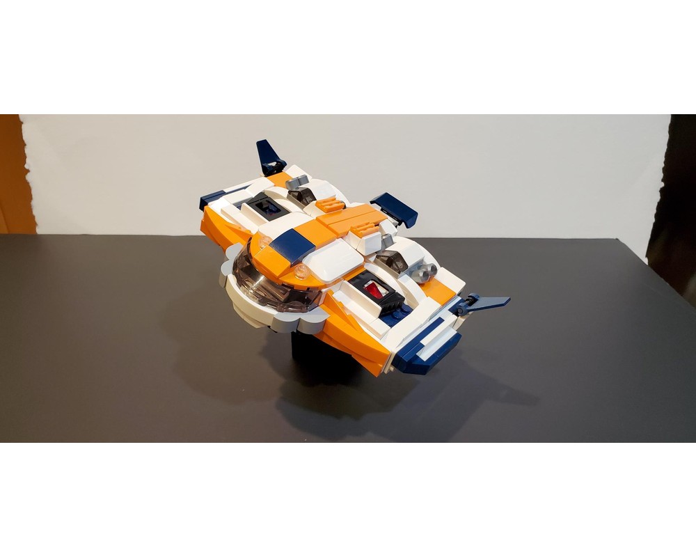 LEGO MOC Starship Explorer by BrickMojo | Rebrickable - Build with LEGO