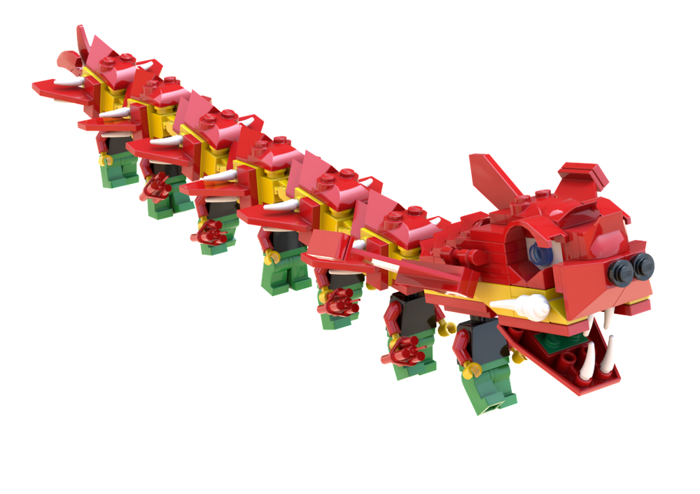 LEGO MOC Its Just a Chinese New Year Dragon (FREE) by Brick.Mocman ...