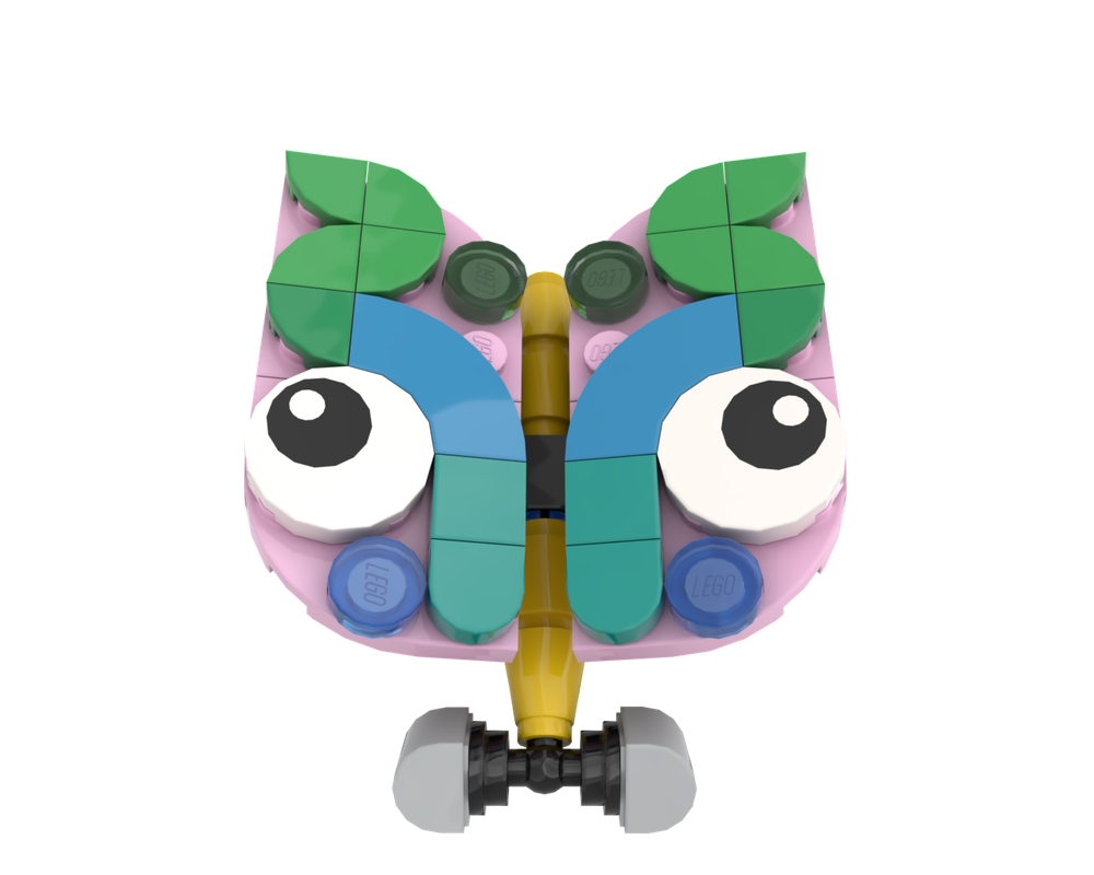 LEGO MOC 09 Butterfly by MyKidisanAlien | Rebrickable - Build with LEGO