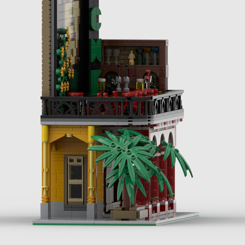 LEGO MOC Bar Che by Cvanhulle | Rebrickable - Build with LEGO