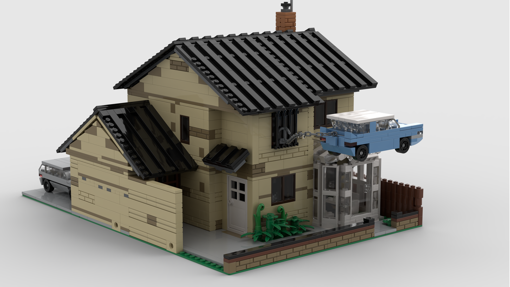 LEGO MOC 4 Privet Drive by Fallofone | Rebrickable - Build with LEGO