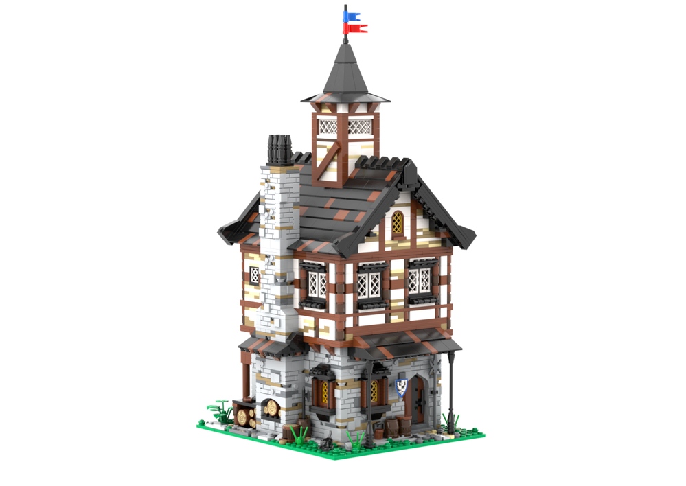 LEGO MOC Medieval Tudor House by Br1ckD3sign | Rebrickable - Build with ...