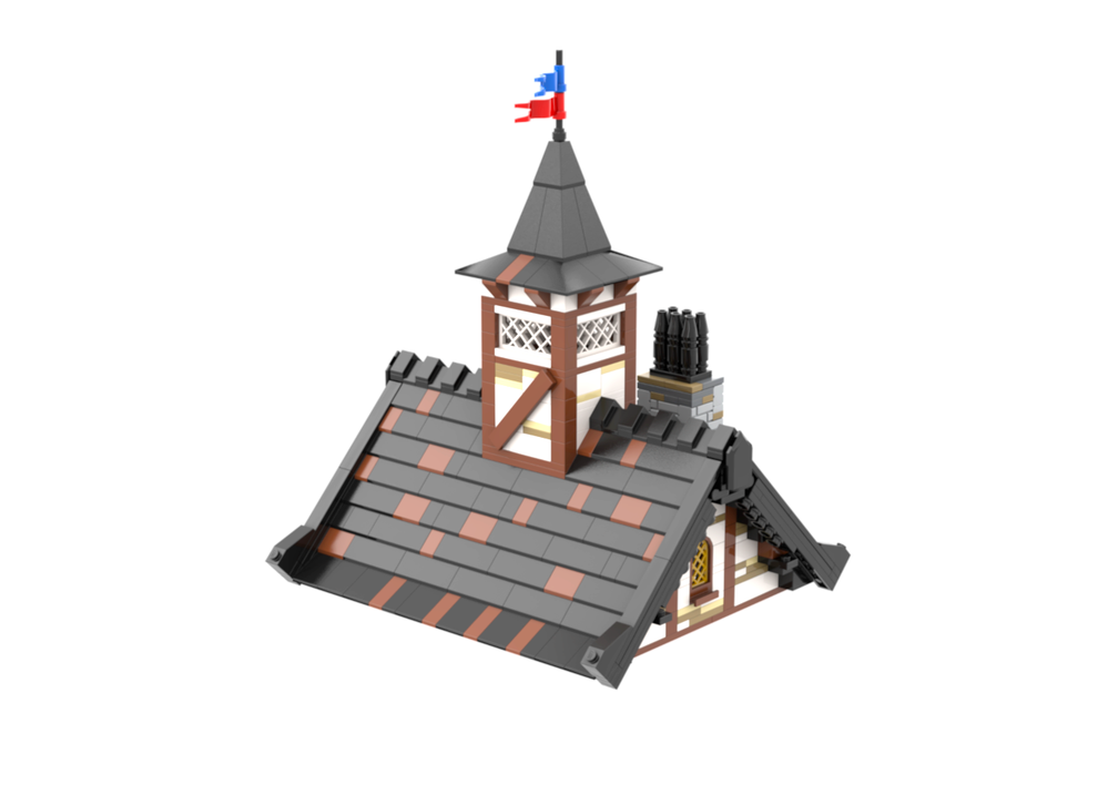 LEGO MOC Medieval Tudor House by Br1ckD3sign | Rebrickable - Build with ...