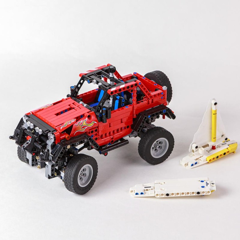 LEGO MOC Suzuki Jimny Cabrio by klimax | Rebrickable - Build with LEGO