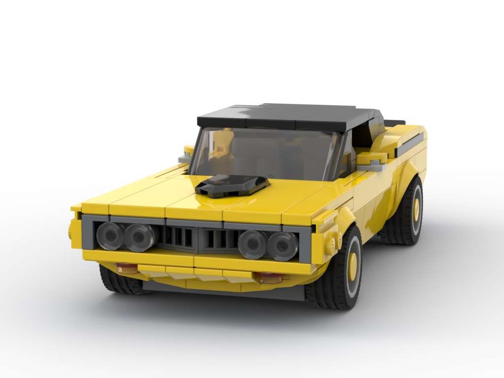 LEGO MOC Founder's Rock Hemi Cuda - Yellow by IBrickedItUp ...