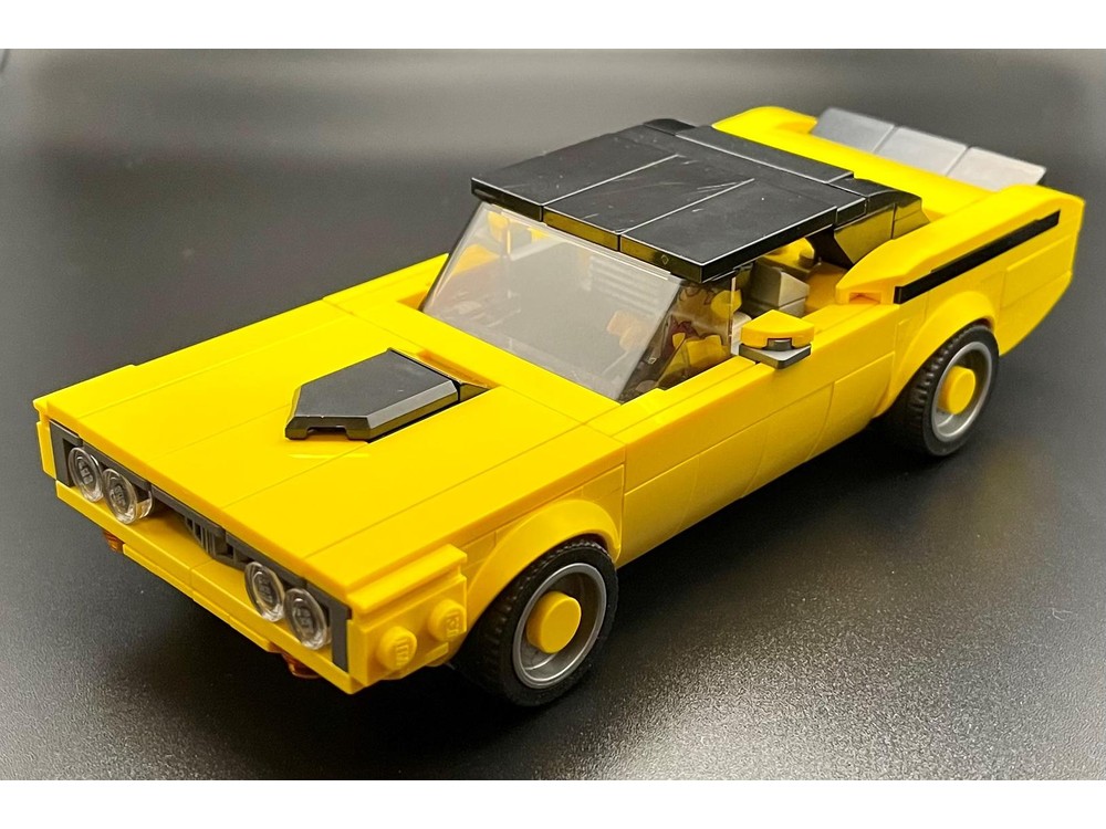 LEGO MOC Founder's Rock Hemi Cuda - Yellow by IBrickedItUp ...