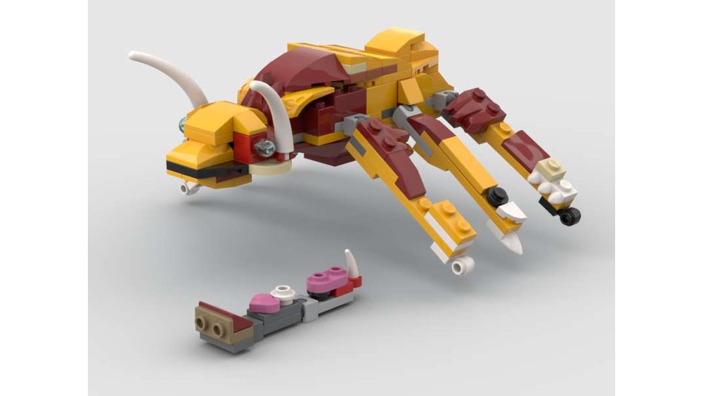 LEGO MOC Ant and Tiny Worm by jlherbst77 | Rebrickable - Build with LEGO
