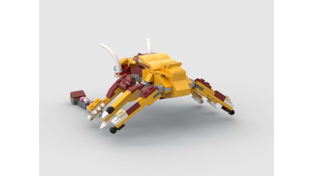 LEGO MOC Ant and Tiny Worm by jlherbst77 | Rebrickable - Build with LEGO