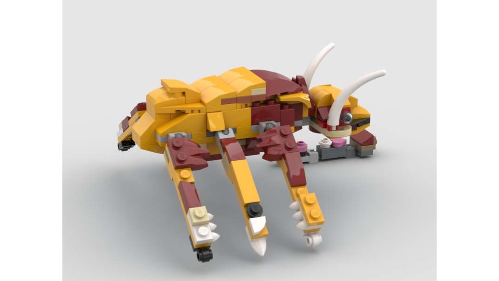LEGO MOC Ant and Tiny Worm by jlherbst77 | Rebrickable - Build with LEGO