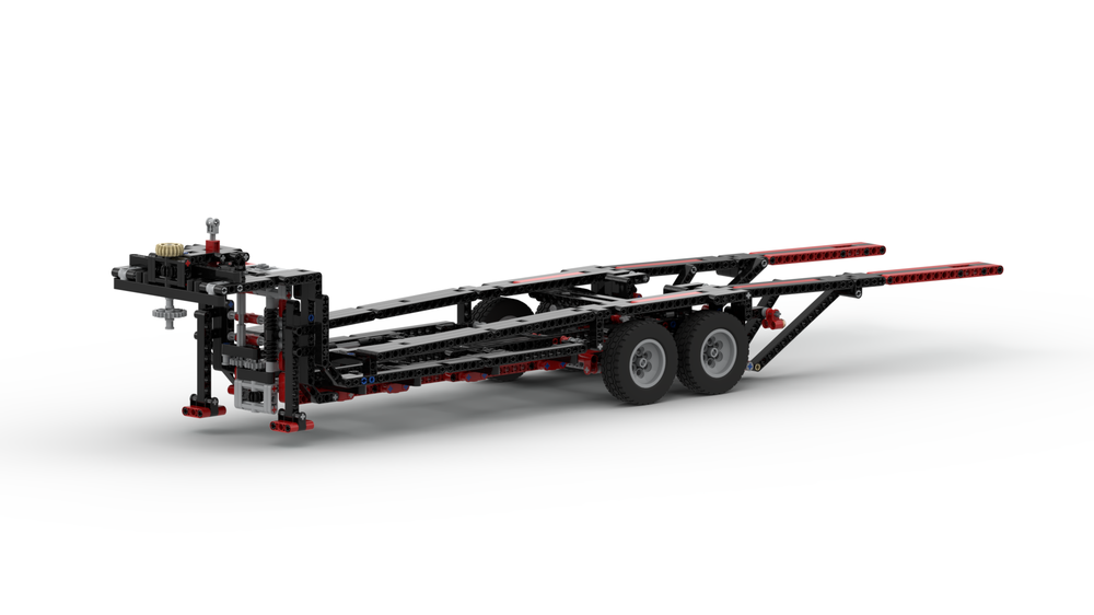 LEGO MOC Trailer for truck by FireCake | Rebrickable - Build with LEGO