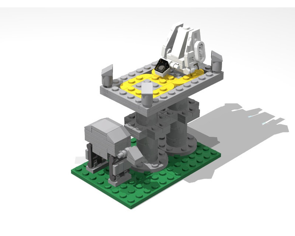 LEGO MOC Micro Endor Landing Platform by JDFRG | Rebrickable - Build ...