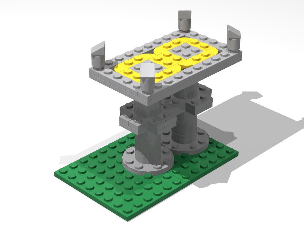 LEGO MOC Micro Endor Landing Platform by JDFRG | Rebrickable - Build ...