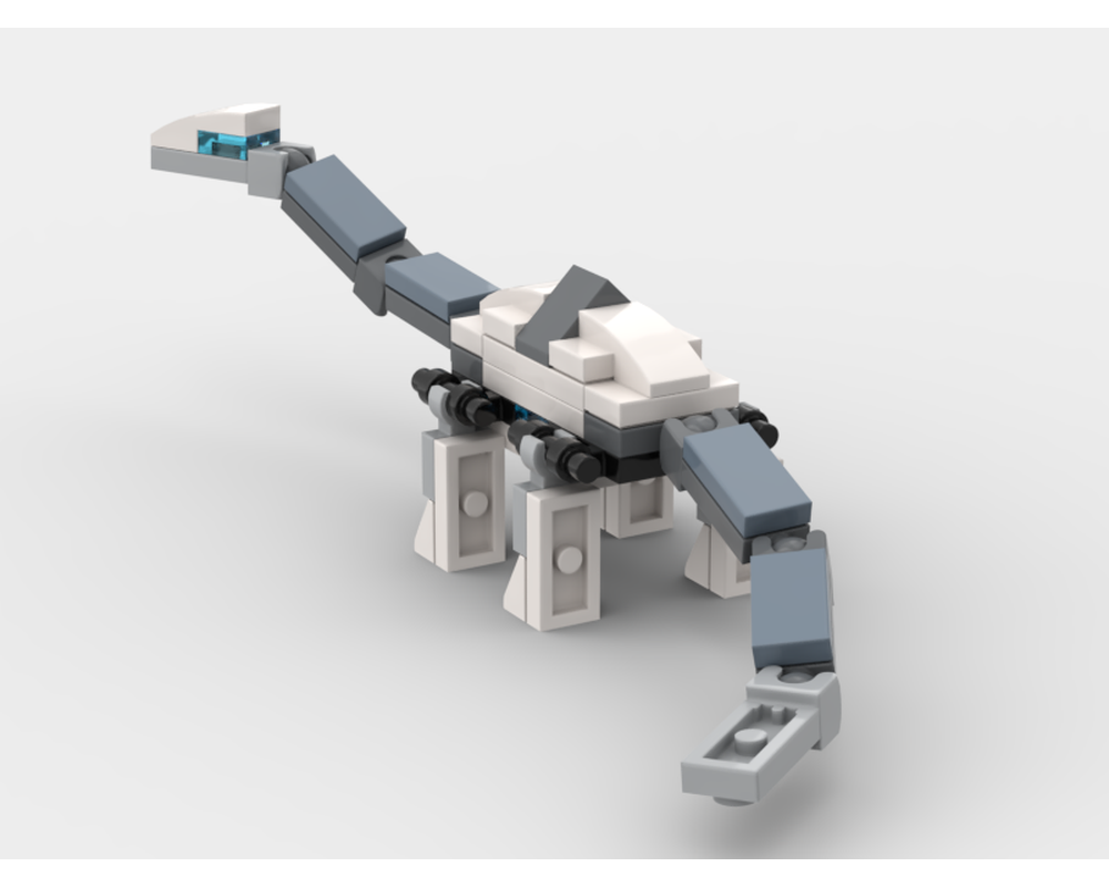 LEGO MOC 30591 Diplodocus by PocMoc | Rebrickable - Build with LEGO