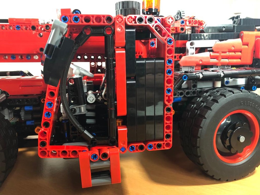 LEGO MOC Industrial Telehandler by Building with bricks | Rebrickable ...
