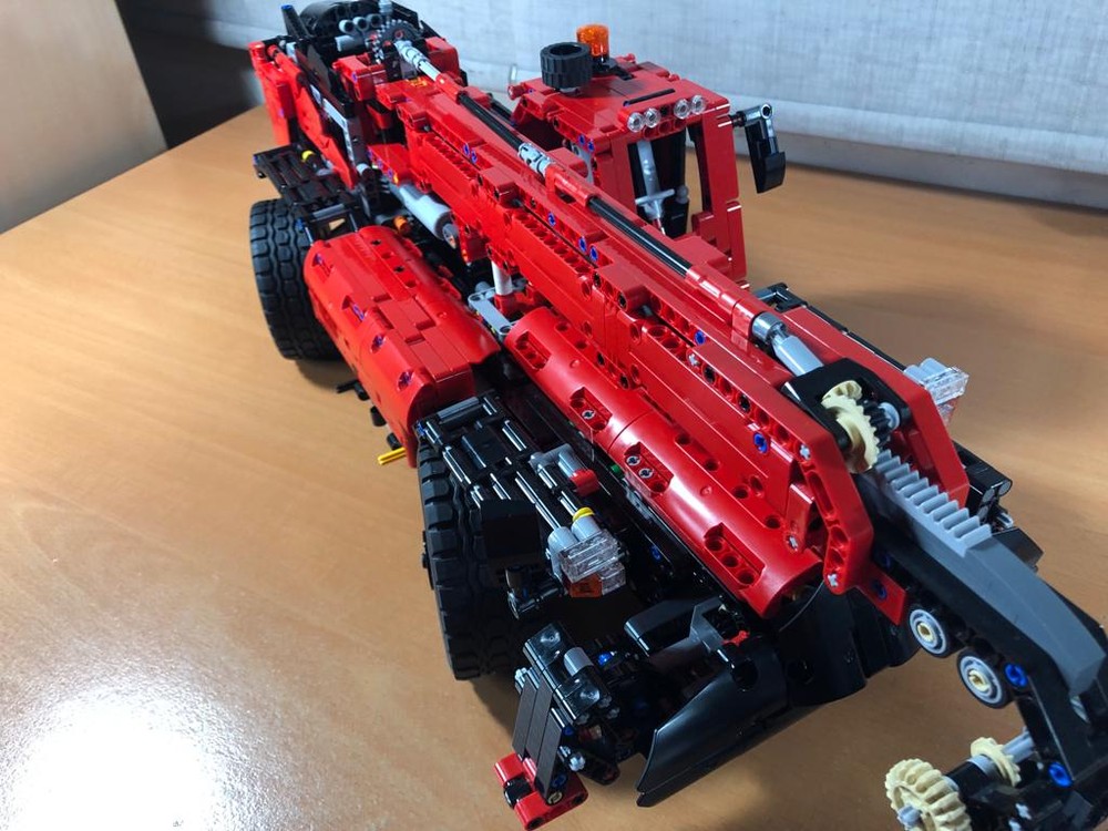 LEGO MOC Industrial Telehandler by Building with bricks | Rebrickable ...