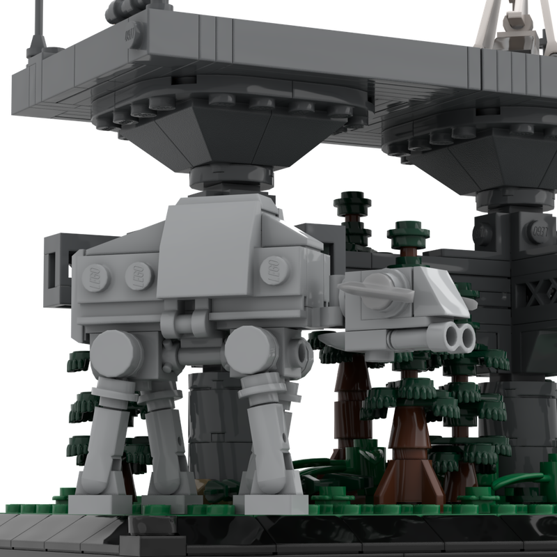 LEGO MOC AT-AT | All Terrain Armored Transport [Micro Scale] by Xigphir ...