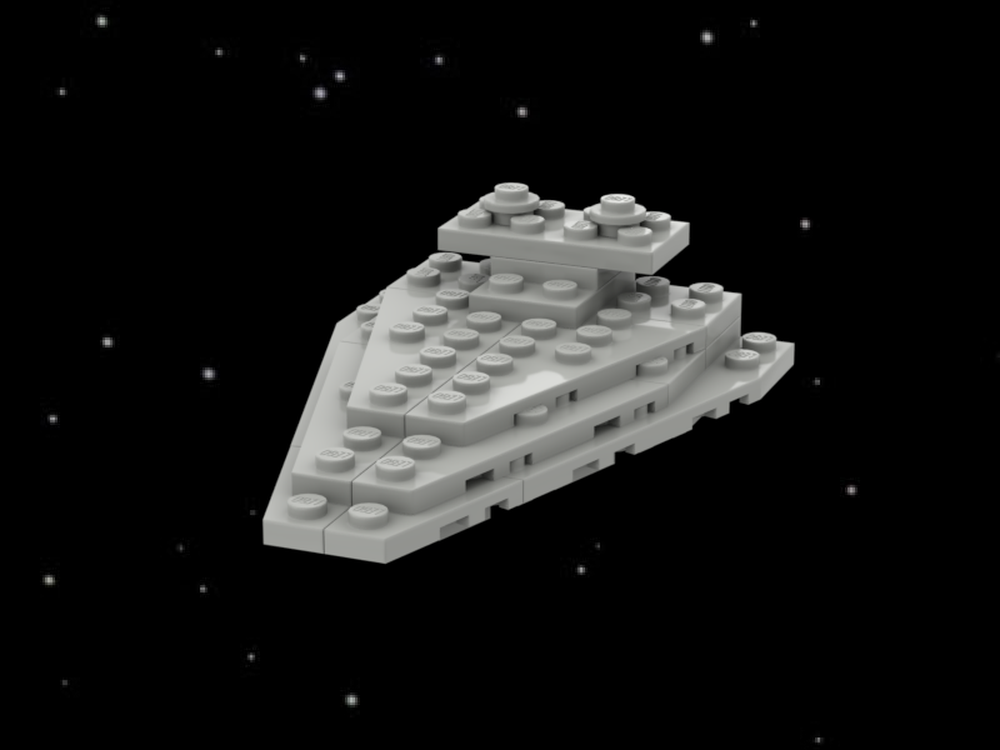 LEGO MOC mini Star Destroyeur by BlueStar1 | Rebrickable - Build with LEGO