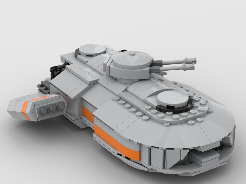 LEGO MOC T1-B Hovertank by ThrawnsRevenge | Rebrickable - Build with LEGO