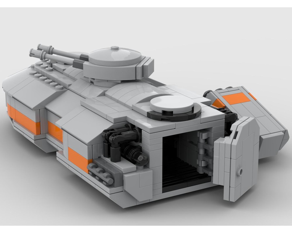 LEGO MOC T1-B Hovertank by ThrawnsRevenge | Rebrickable - Build with LEGO