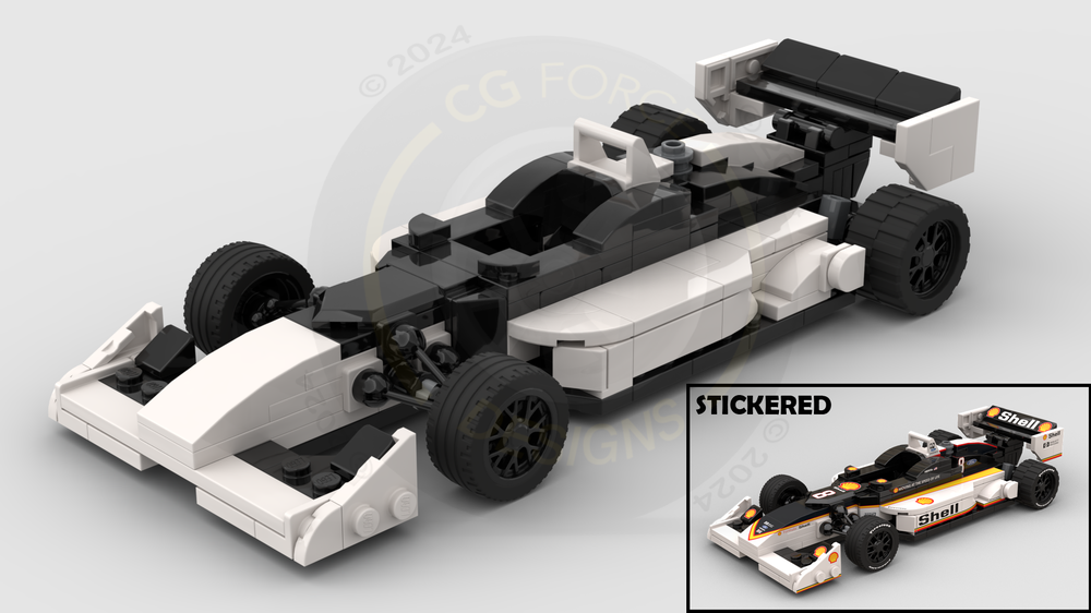 LEGO MOC Indycar 1997 TR Herta Circuit by CGForceDesigns | Rebrickable ...