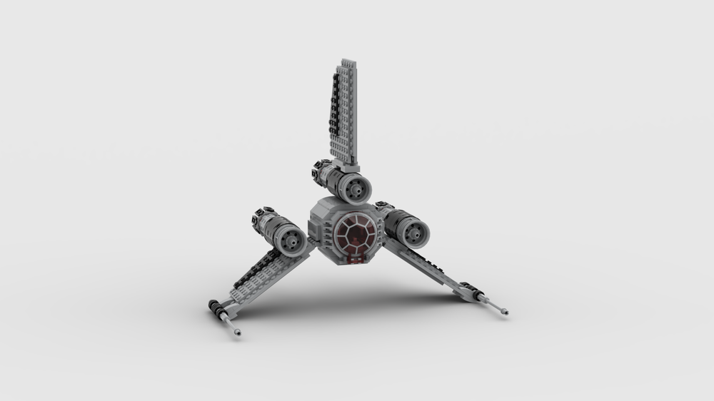 LEGO MOC MOC - SW - Ugly - Tri-TIE by ryan1172 | Rebrickable - Build ...