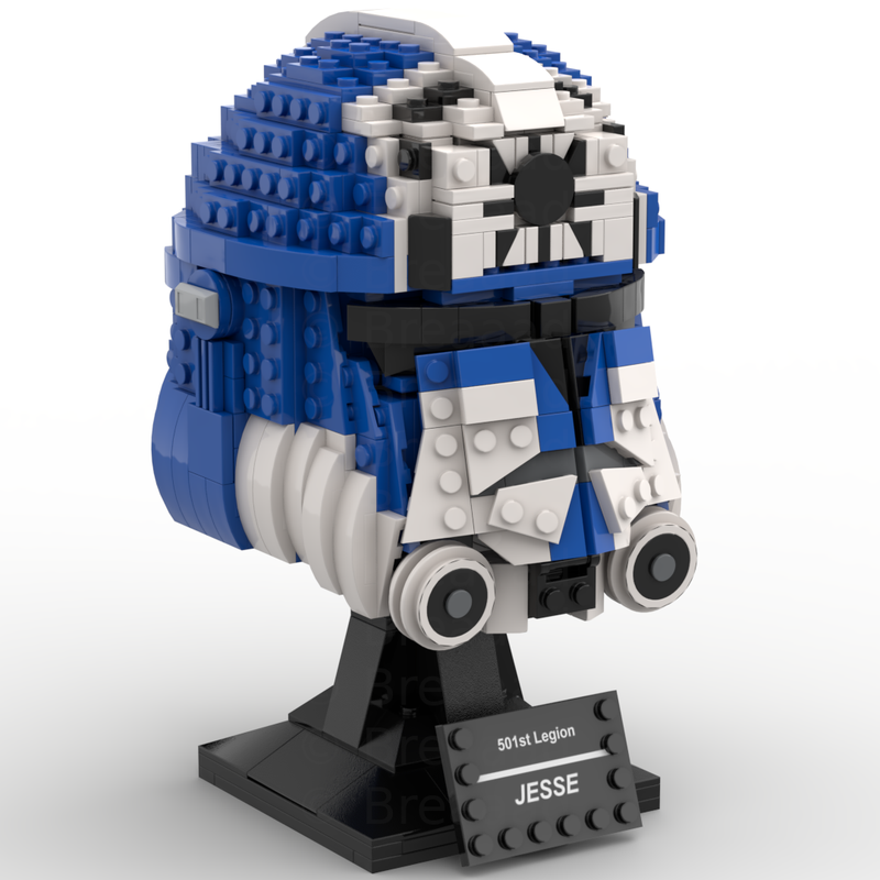 LEGO MOC Jesse (Helmet Collection) by Breaaad | Rebrickable - Build ...