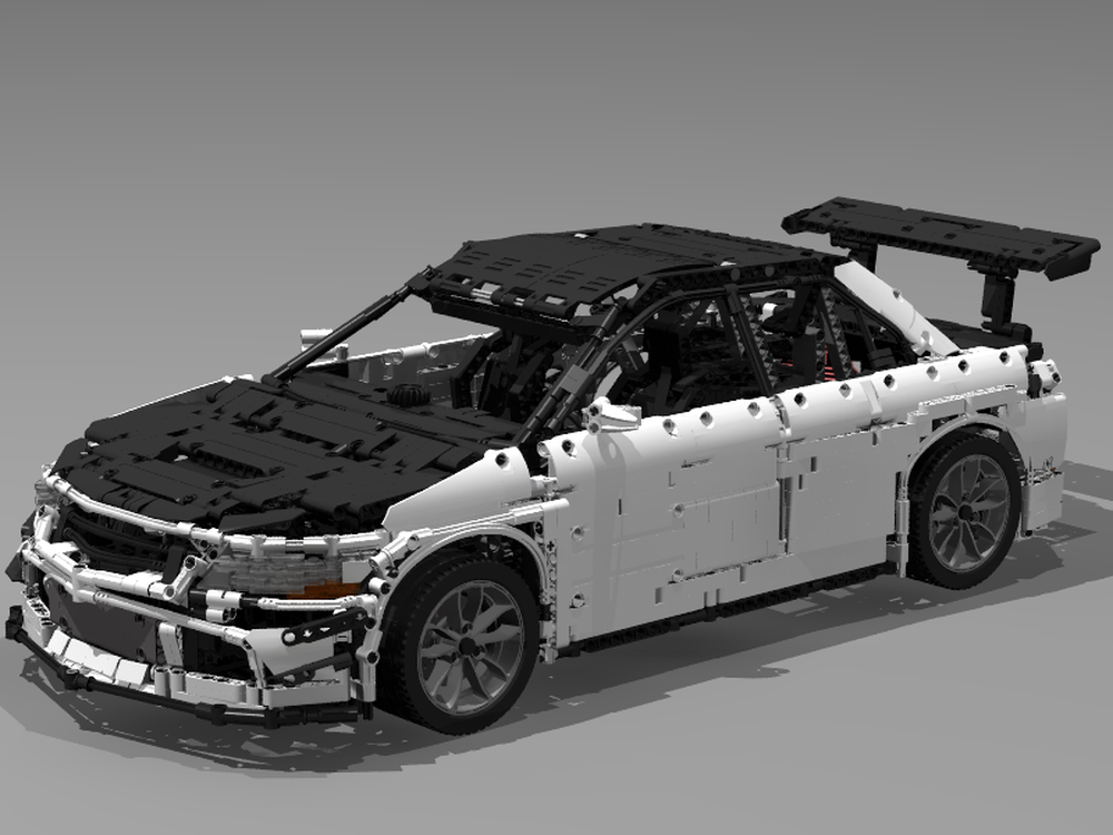 LEGO MOC mitsubishi evo 9 voltex by Antoine11 | Rebrickable - Build ...