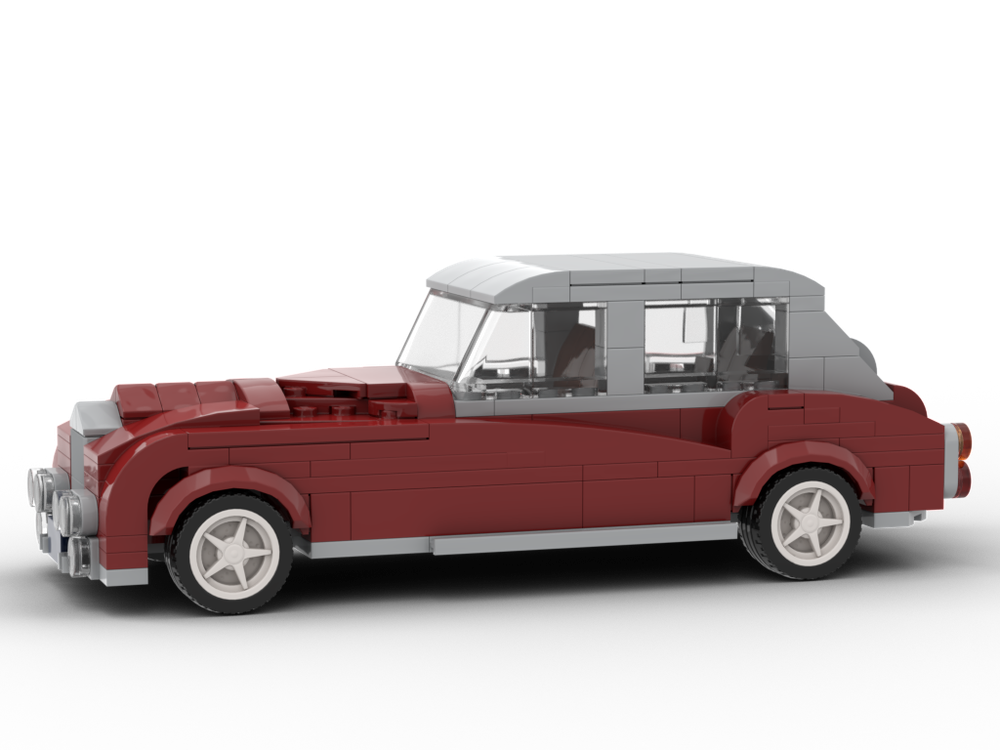LEGO MOC Rolls Royce Silver Cloud by Huebre | Rebrickable - Build with LEGO