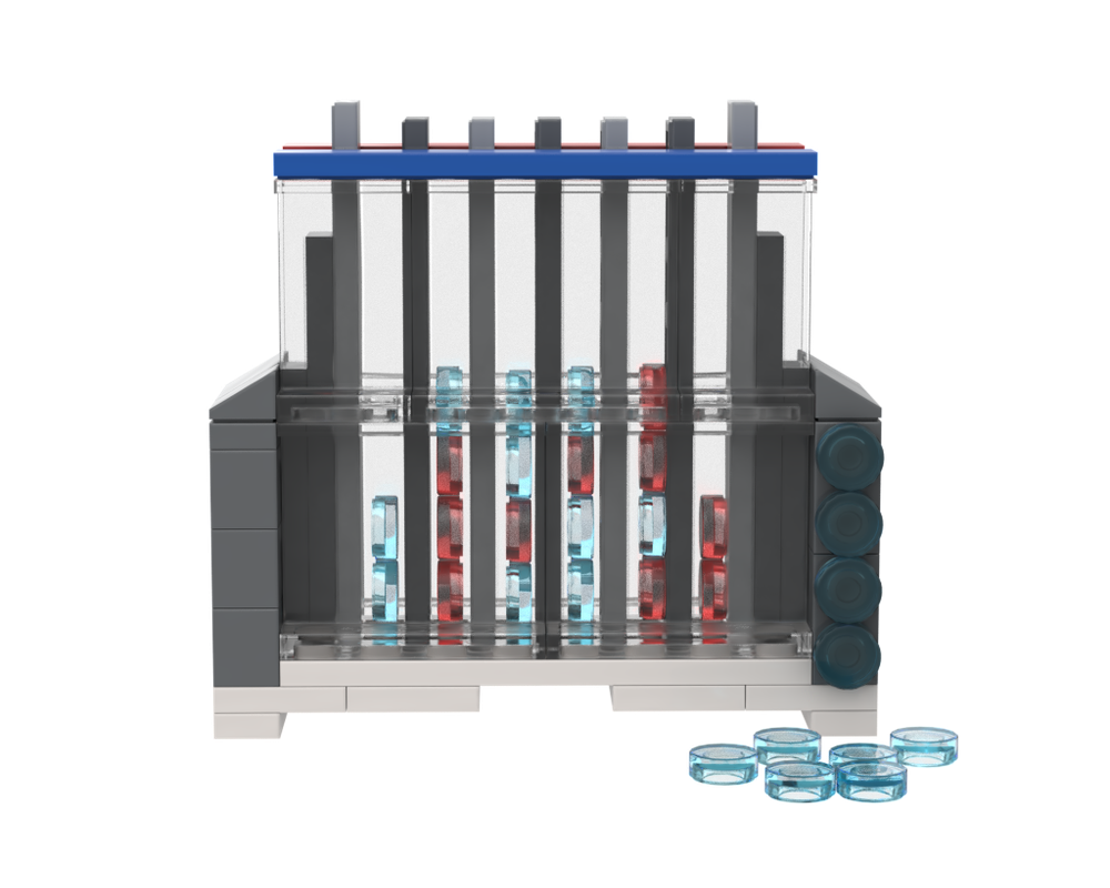 LEGO MOC 12 Connect 4 by MyKidisanAlien | Rebrickable - Build with LEGO