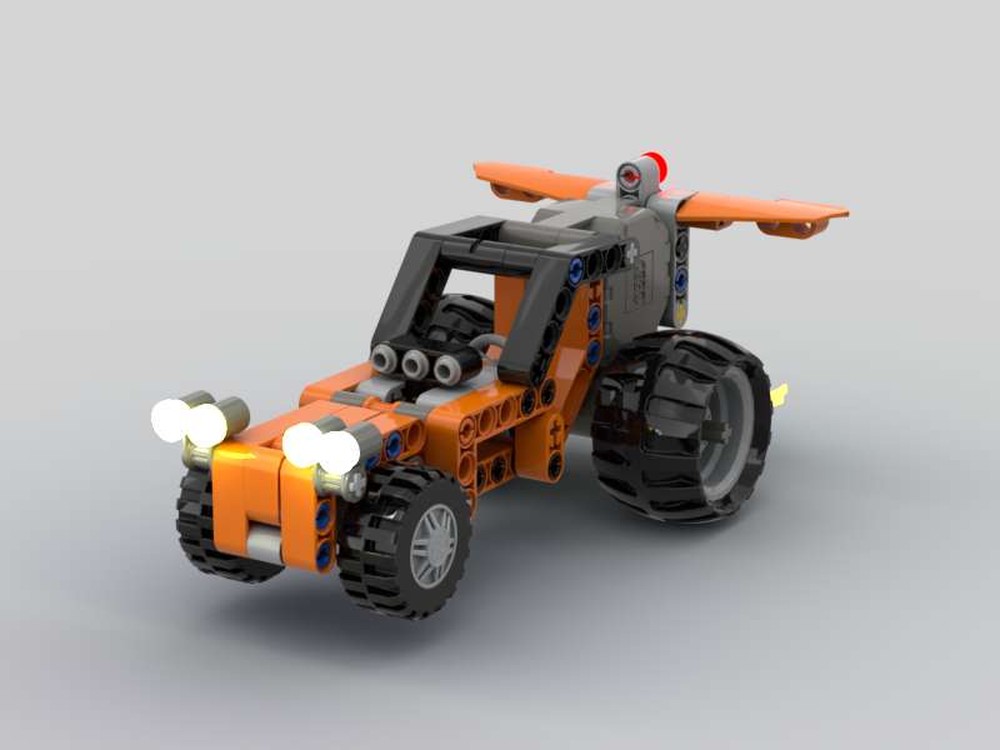 Lego Moc Dune Buggy By Drake2806 Rebrickable Build With Lego
