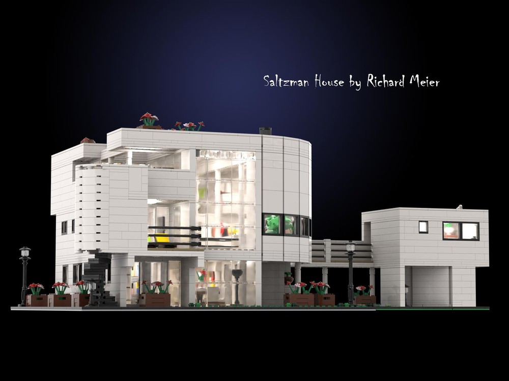 LEGO MOC-94838 Saltzman House of Richard Meier by Fanpeixi ...