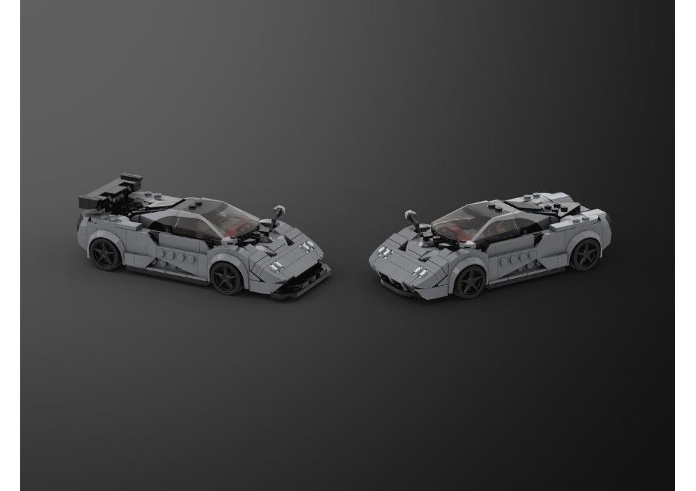 LEGO MOC Pagani Huayra - Speed Champions 8 Studs wide by AbFab74 ...
