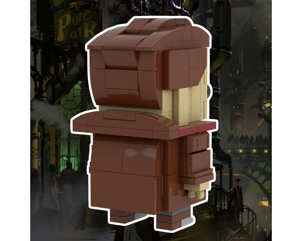 LEGO MOC Arcane Silco Brickheadz by Leonimocs | Rebrickable - Build ...